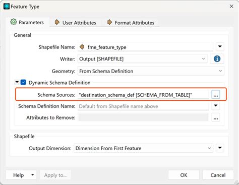 dynamic workflows destination schema is derived from a lookup table