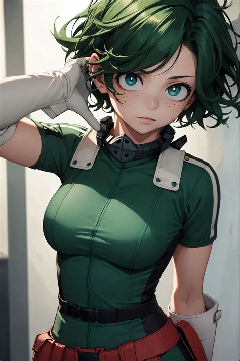 Izuku Midoriya Gender Swap By Santrigger On Deviantart