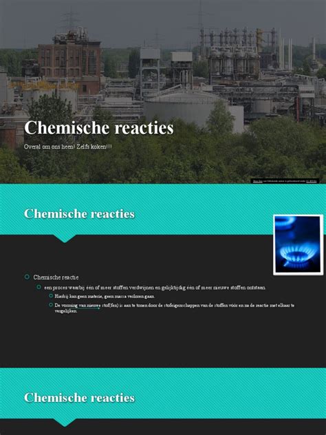 Chemische Reacties Versie 2 Pdf