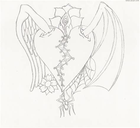 Good Vs Evil Drawing Ideas Amber Webster Blogs
