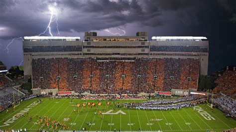 Texas Tech Football Stadium Flooded
