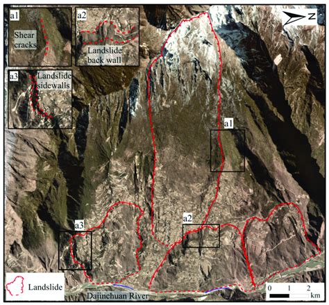 Micro Geomorphology Identification Of Sub Landslides From Optical Download Scientific Diagram