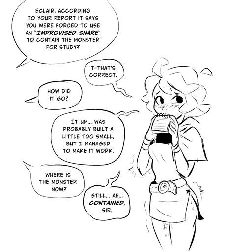 Rule 34 1girls Black And White Eclair Spicymancer Female Monochrome Spicymancer Tagme Text