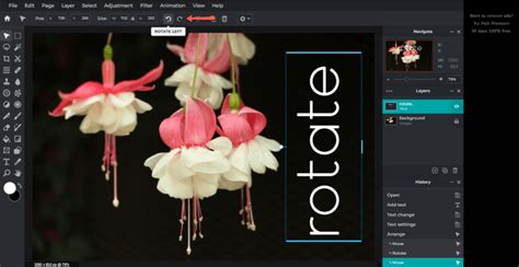 How To Rotate Text In Pixlr E Or Pixlr X