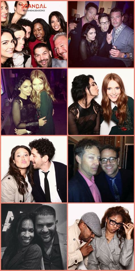 Scandal Season 3 Wrap Party Scandal Wallpaper Scandal Abby And David