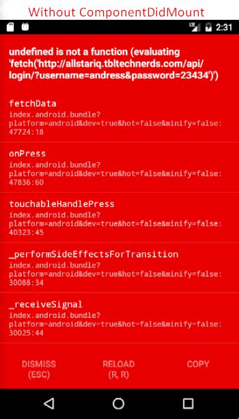 Reactjs Undefined Is Not A Function Evaluating Fetchapiurl