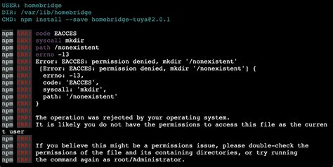 Just Installed Homebridge On Fresh Ubuntu Install And Cannot Figure Out Why I Cant Install