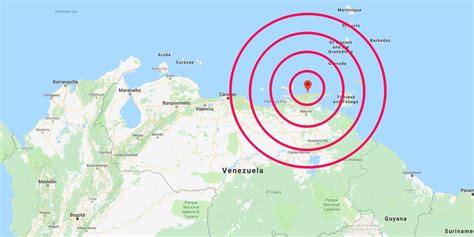 Strong Magntitude 73 Earthquake Struck The East Coast Of Venezuela Business Insider