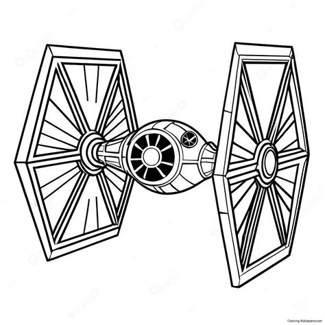 Tie Fighter Coloring Page 43183 34135
