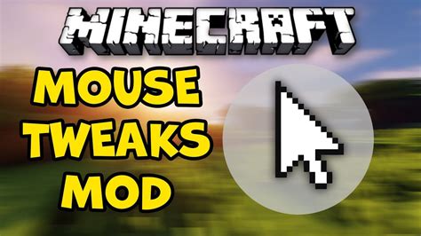 Mouse Tweaks Mod 1191 1182 Enhance Inventory Management Mc