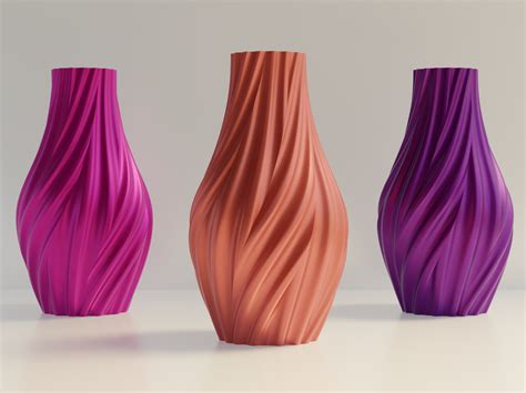 花瓶 来自 Zamzi3d Makerworld：免费下载 3d 模型