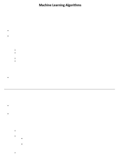 Machine Learning Algorithms Pdf Mean Squared Error Machine Learning