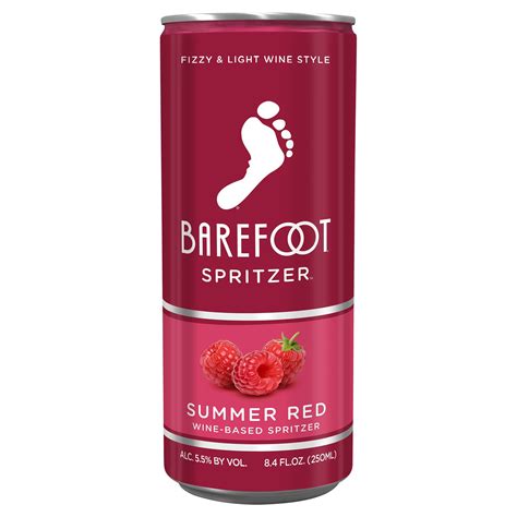 Barefoot Spritzer Summer Red Wine 250 Ml Shop Wine At H E B