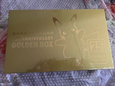 Last Set 25th Anniversary Golden Box Pokemon Japanese Version Tcg Gold