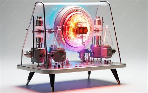 Premium Ai Image Cutting Edge Cosmic Ray Detector Against A White Background