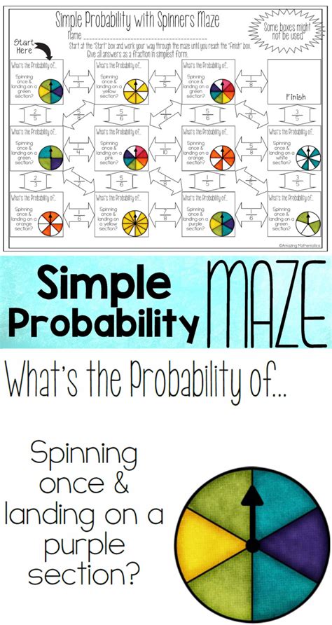 Probability Counting Principle Worksheet 7th Grade