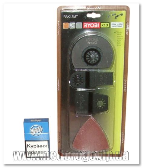 Набор профессиональных насадок для реноватора Ryobi RAK13MT, для ...