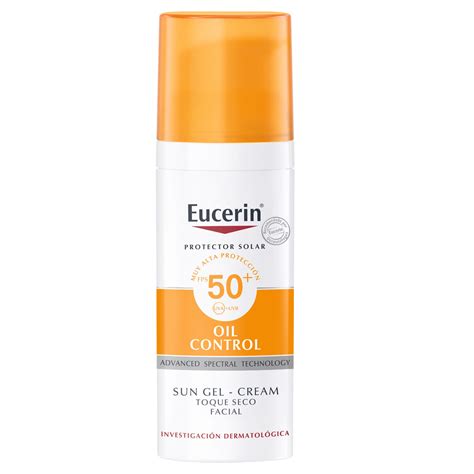 Eucerin Solar Spf50 X50 Toque Seco Oil Control Con 45 De Descuento