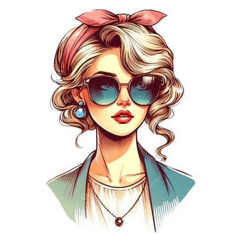 Comic Pop Art Girl