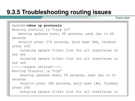 Ppt Module 9 Basic Router Troubleshooting Powerpoint Presentation