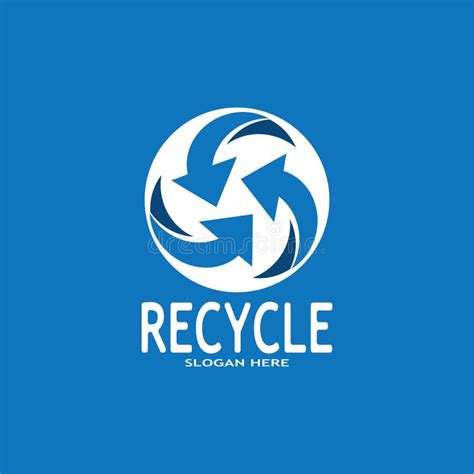 Recycle Icon Recycling Symbol Reuse Vector Graphics Logo Stock