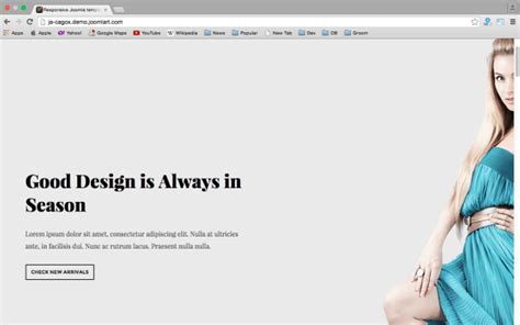Awesome Free Responsive Joomla Templates DesignDrizzle Free Resources For Web