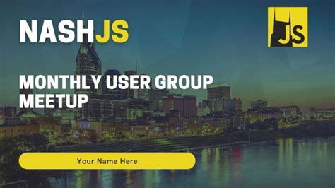 Brett Hughes On Linkedin Javascript Developers Engineers Enthusiasts Nashville Techcommunity