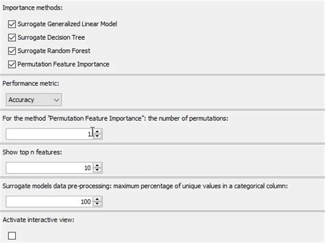„global Feature Importance Does Not Work Knime Analytics Platform Knime Community Forum
