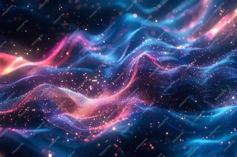 Abstract Background Data Flow On Futuristic Technology Premium Ai