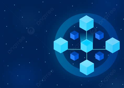 Blockchain Digital Technology Background Background Blockchain