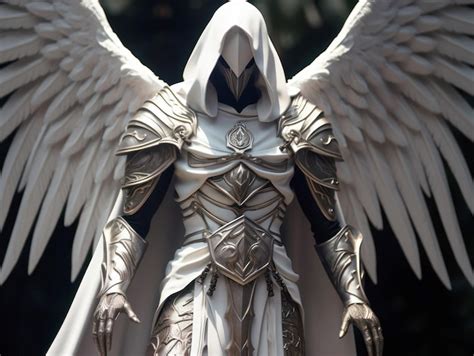Premium Ai Image The Man With Wings
