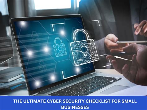 The Ultimate Cyber Security Checklist For Small Businesses Plus One Tech