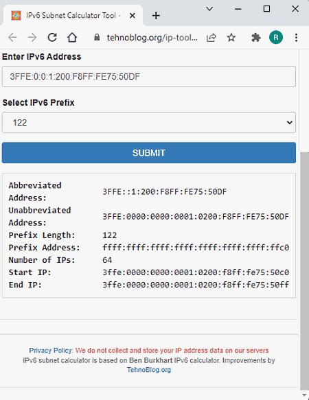 12 Best Free Online Ipv6 Subnet Calculator Websites