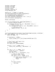 Functions Given Cpp Include Iostream Include Sstream Include Fstream Include Cmath