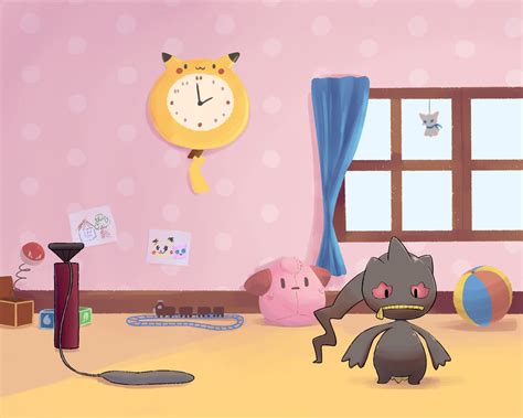 Commission Inflated Banette 1 8 By Selphy6 On Deviantart