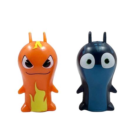 2 Pack Mini Collectible Slugs Burpy And Negashade Epic Story Media