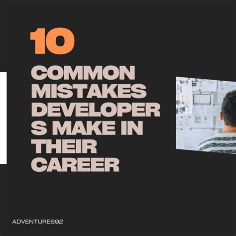 anand verma on linkedin 10 common mistakes developers make in their