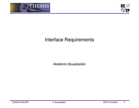 Ppt Interface Requirements Powerpoint Presentation Free Download Id3850099 Ppt Interface Requirements Powerpoint Presentation Free Download Id3850099
