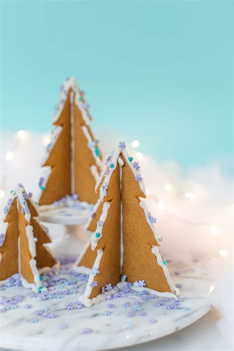 Glitter Christmas Tree And Gingerbread House At Louise Rizo Blog