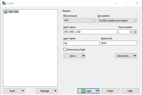 ftp penetration testing on ubuntu port 21