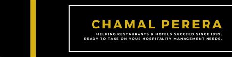 Chamal Perera Hospitality Management And Operations Professional Linkedin