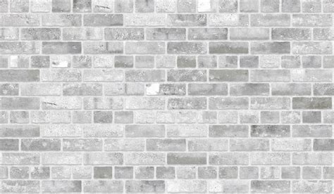Grey Brick Texture Seamless Realistic Vector Brick Wall Seamless