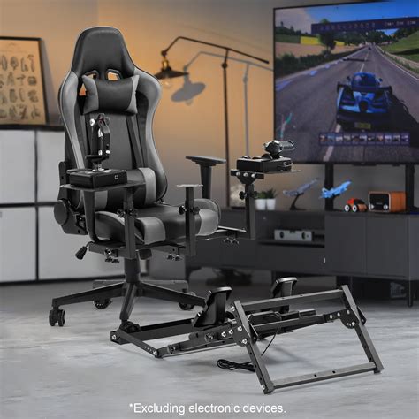 Marada Flight Simulator Gaming Seat With Pedal Mount For Logitech