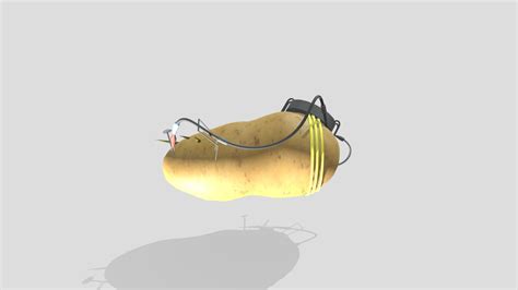 Glados Potato Portal 2 3d Model By Nekohuu [9c988db] Sketchfab