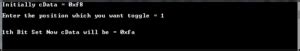 How To Set Clear Or Toggle A Single Bit In C C Aticleworld
