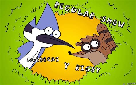 Download Mordecai And Rigby From Regular Show Chilling In The Park