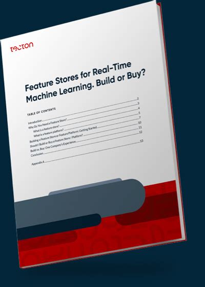 Machine Learning Resources Tecton