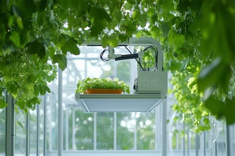 an automated plant harvesting machine operates flawlessly in a