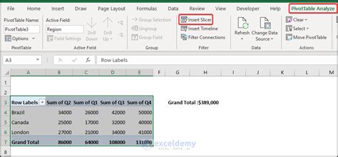 How To Add Grand Total To Stacked Column Pivot Chart 4 Methods