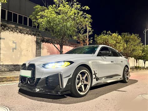 Aero Carbon Bmw I4 G26 Carbon Fibre Front Grill Add On Mod Central